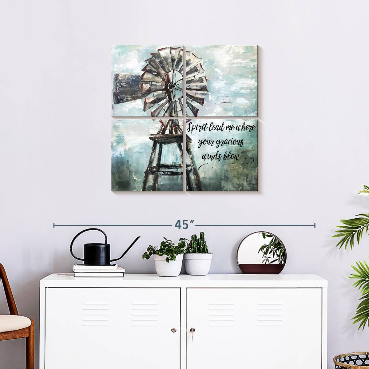 Elephant Stock Primitive Windmill | Wayfair