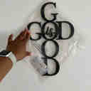 Trinx God Is Good Spiritual Wall Art Plaque On Rustic 1/4" Thick Wood ...