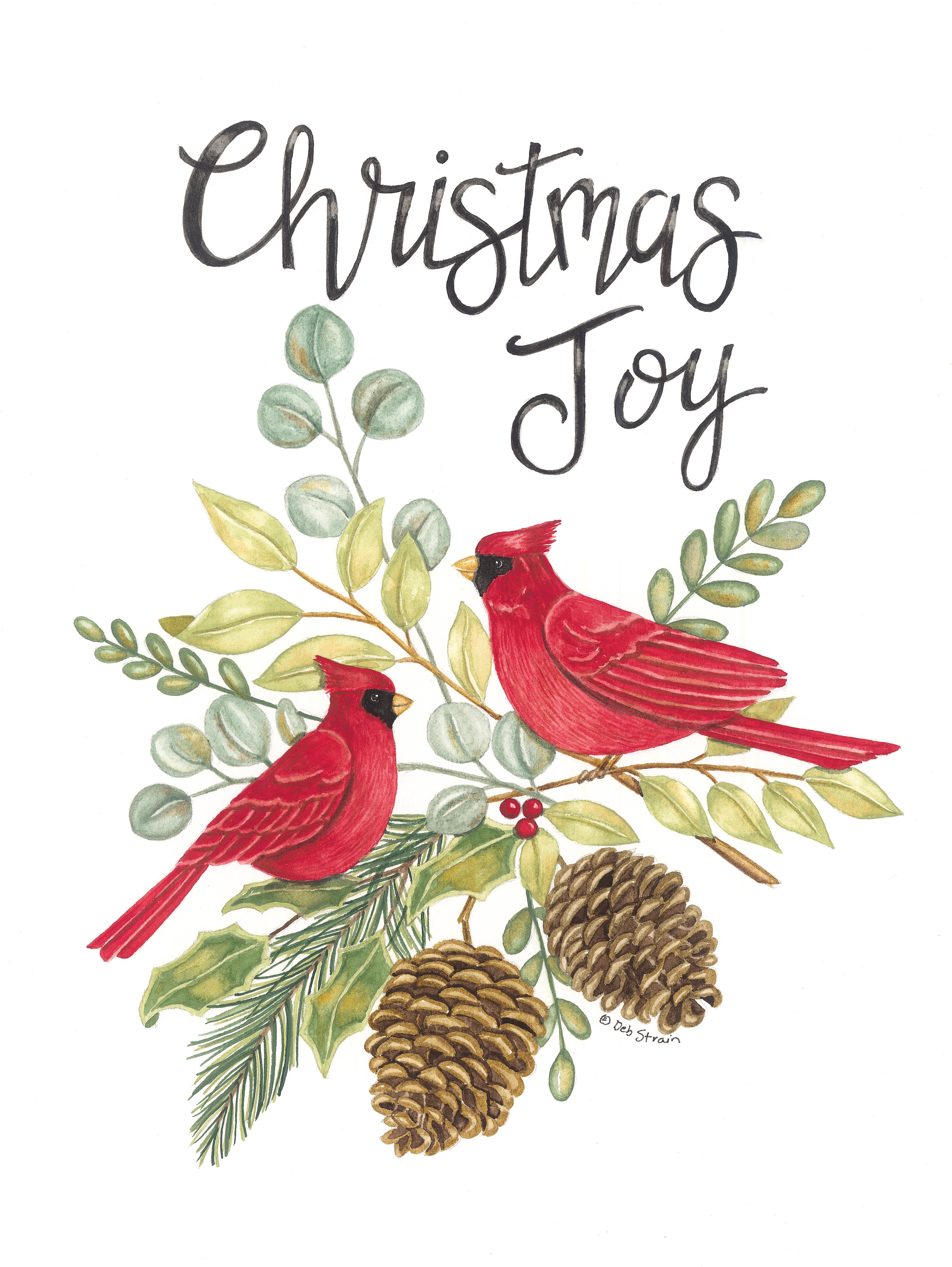 The Holiday Aisle® Christmas Joy by Deb Strain | Wayfair