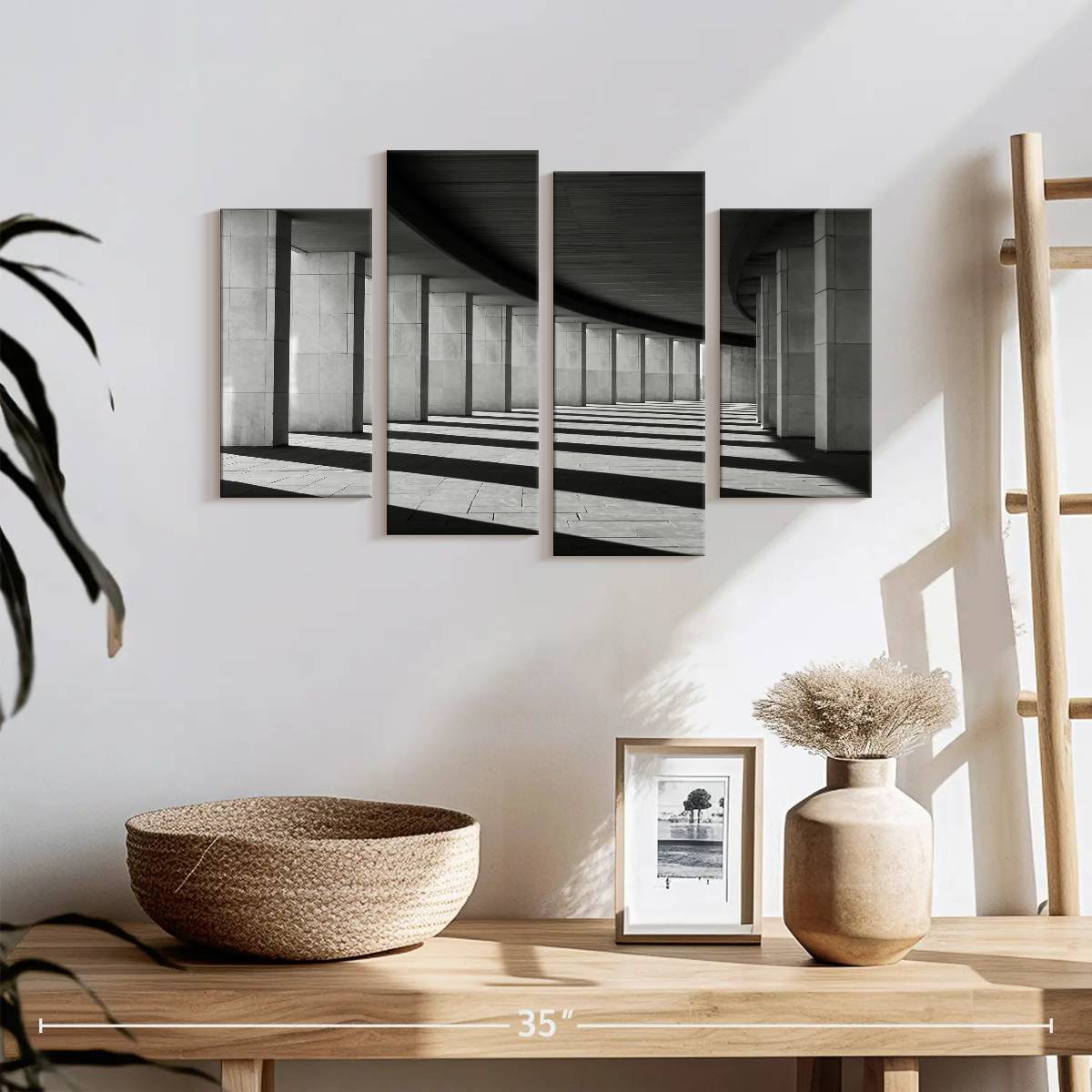 Ebern Designs Lilie Endless Corridor Columns | Wayfair