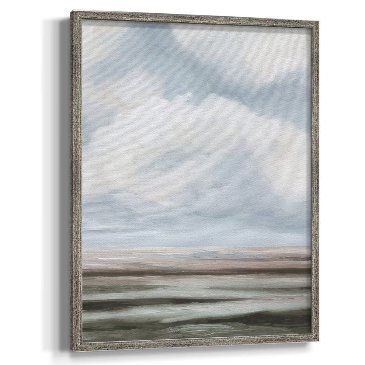 Red Barrel Studio® Diluted Plains II Framed Print - Solid Wood | Wayfair