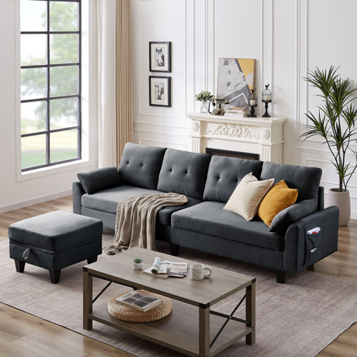 Extra Long Sofas You'll Love | Wayfair