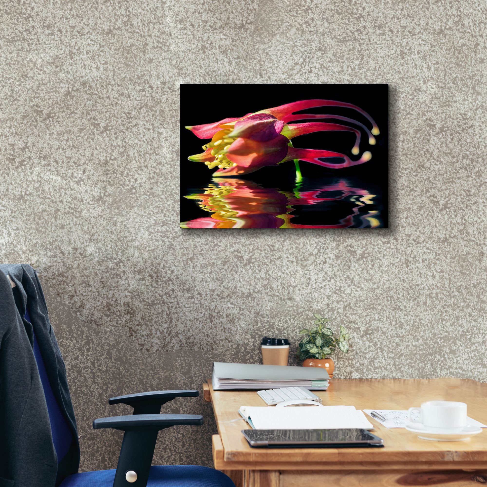 Latitude Run® 'Columbine Reflection' By Pamela Plummer, Canvas Wall Art ...
