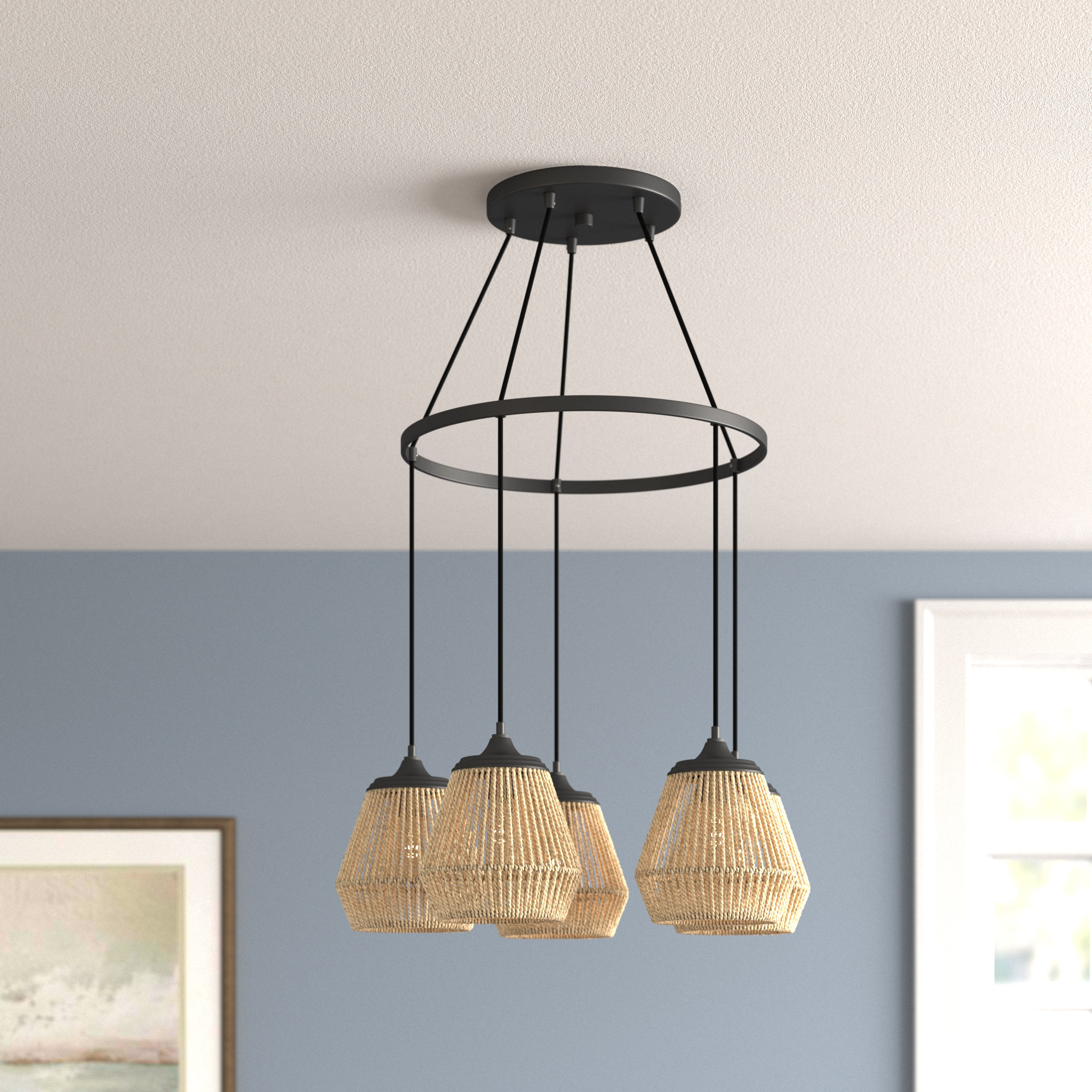 Beachcrest Home Gerardo 5 - Light Unique Chandelier - Wayfair Canada