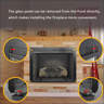 Symple Stuff 28 Inch Electric Fireplace Insert with Touch Panel ...