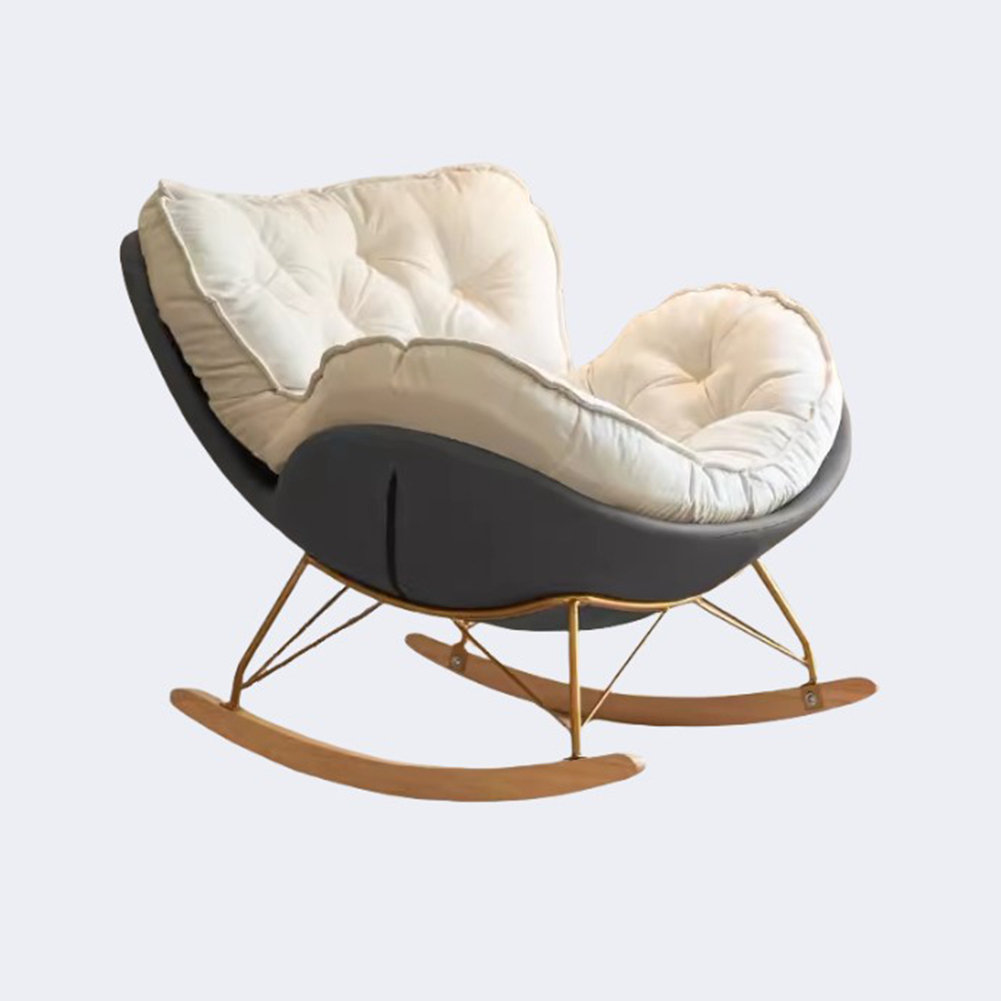 ChairVogue Italian Light Luxury Single Rocking Chair Rocking Chair ...