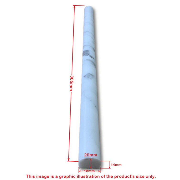 Marble Online Nero Marquina Black Marble 3/4X12 Pencil Liner Trim ...