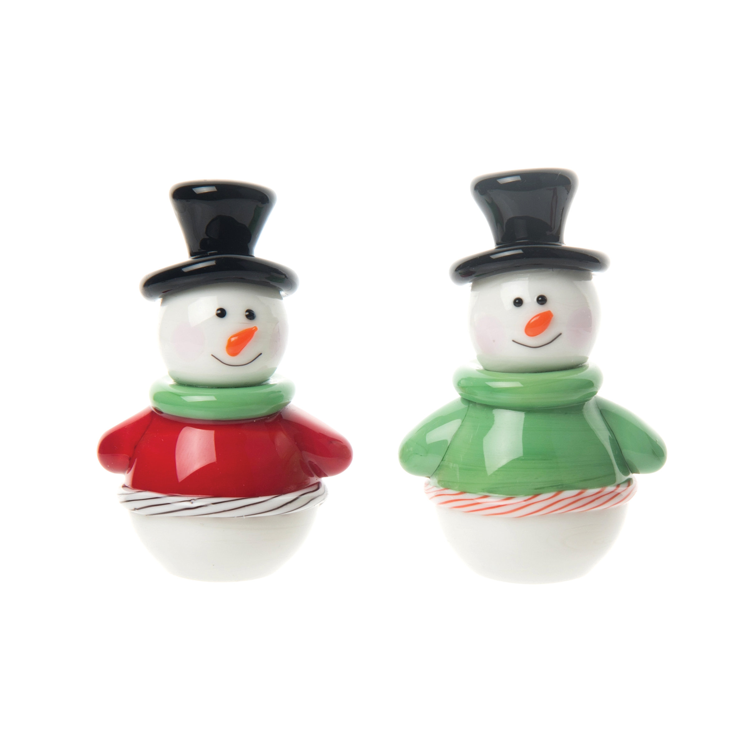 The Holiday Aisle® Snowman Figurines, Set Of 2 | Wayfair