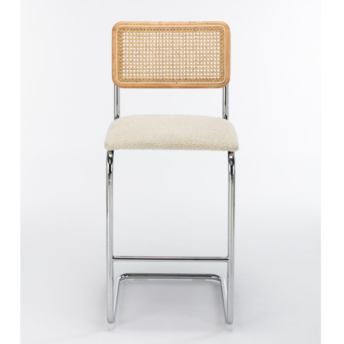 AllModern Walsh Boucle Bar & Counter Stool & Reviews | Wayfair