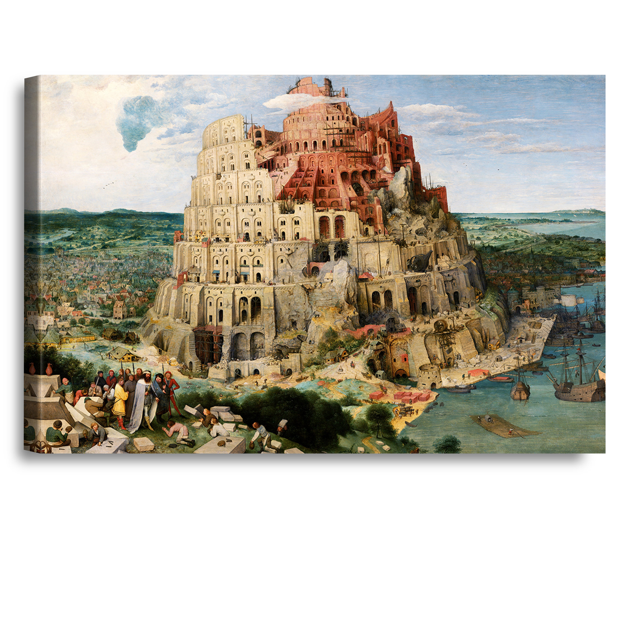 World Menagerie The Great Tower of Babel 1563 by Pieter Bruegel the Elder World Classic ...