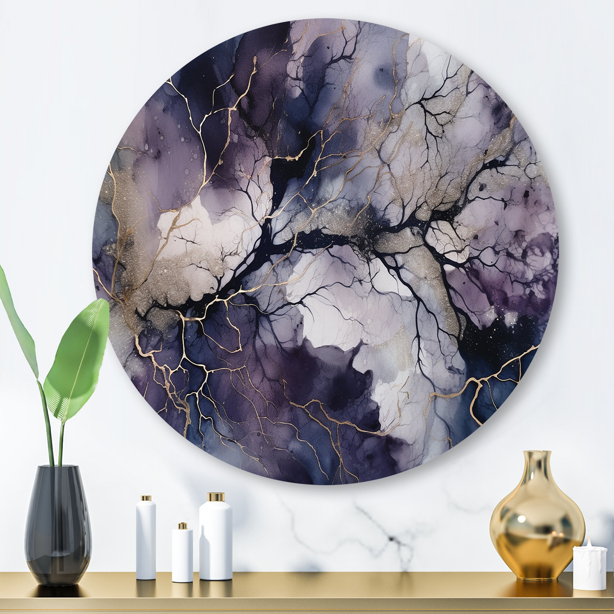 Ivy Bronx Maude Purple And Exploring The Language Of Painting III ...