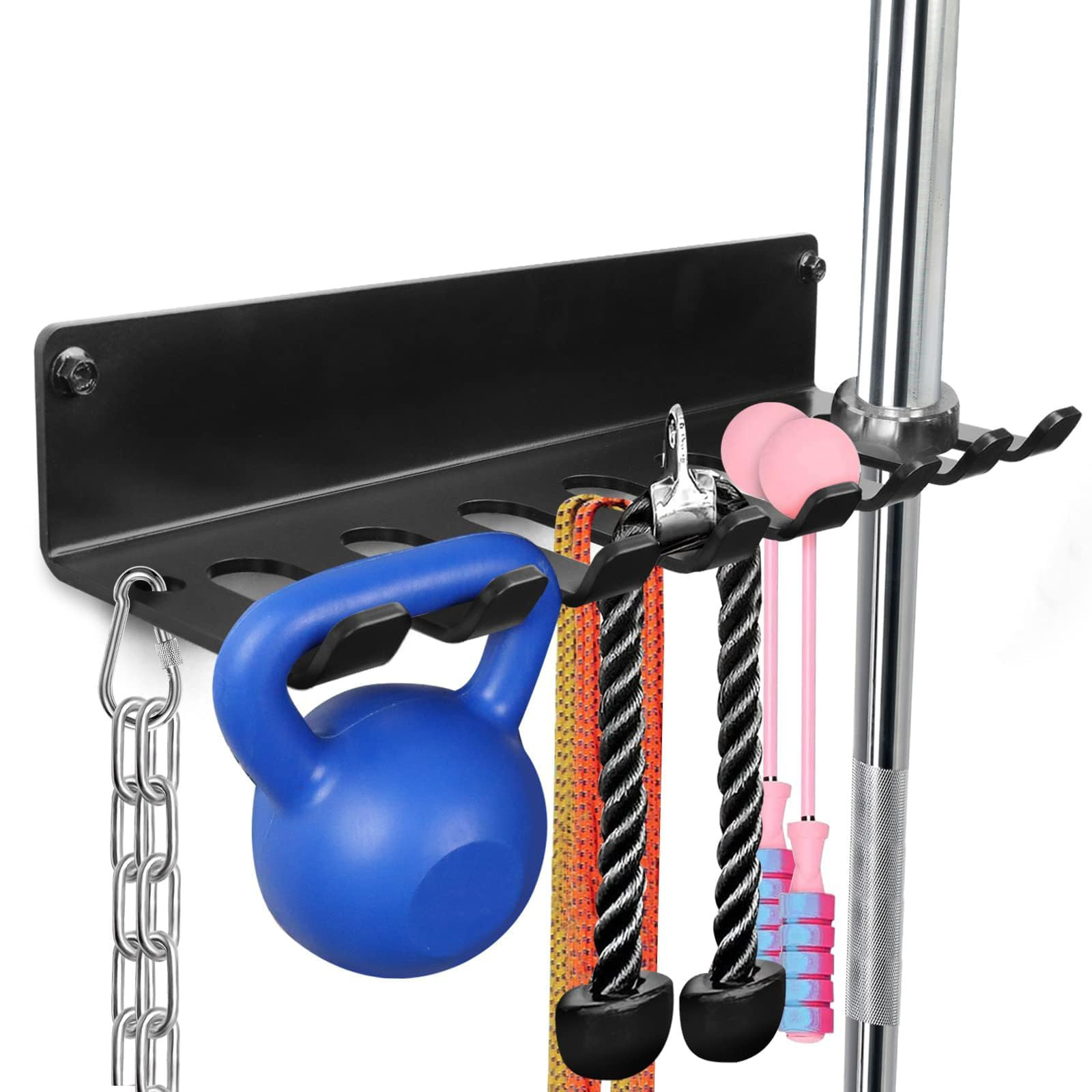 WFX Utility™ Gym Rack Organizer, Home Gym Accessories Hanger, Wall ...