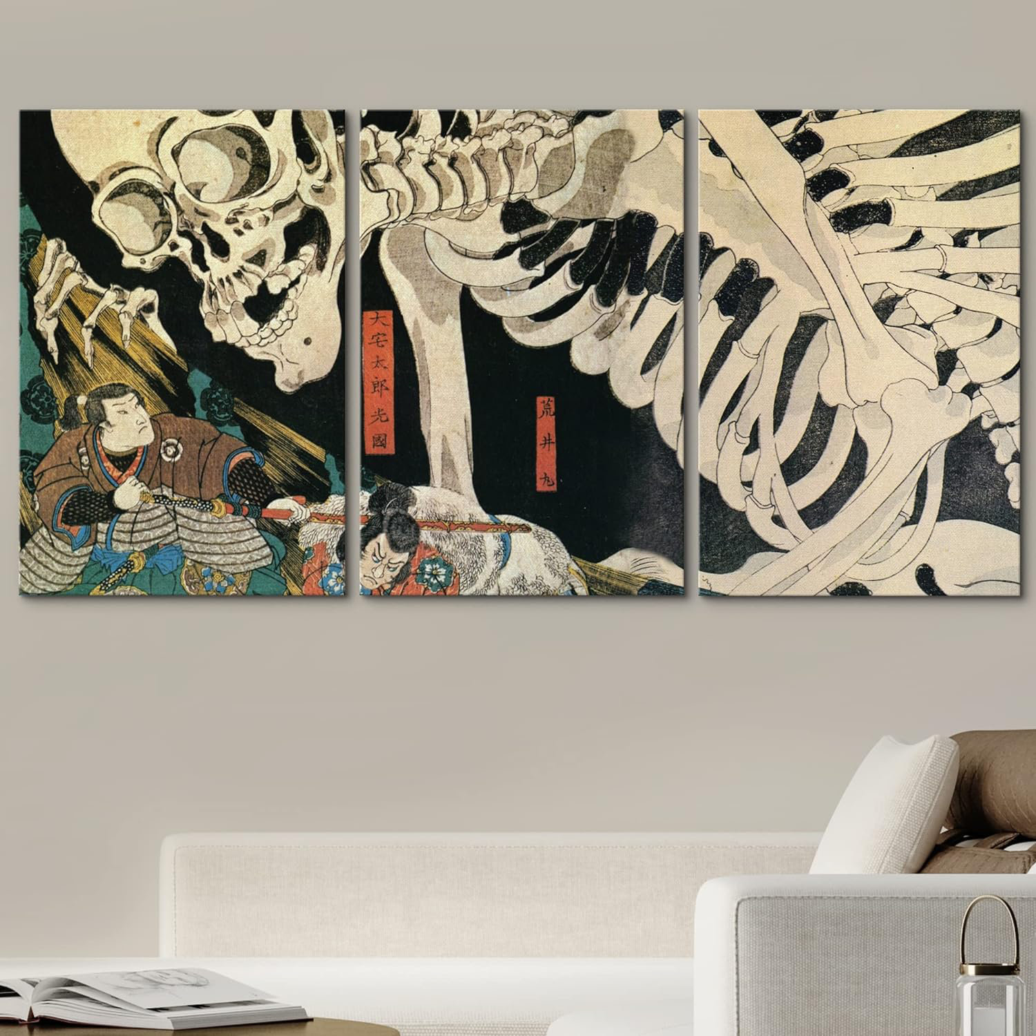 IDEA4WALL Japanese Takiyasha the Witch and the Skeleton Spectre by ...