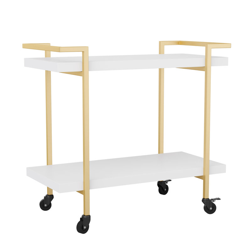 Martha Stewart Ulery Martha Stewart Liam Mobile 2 Tier Home Office ...