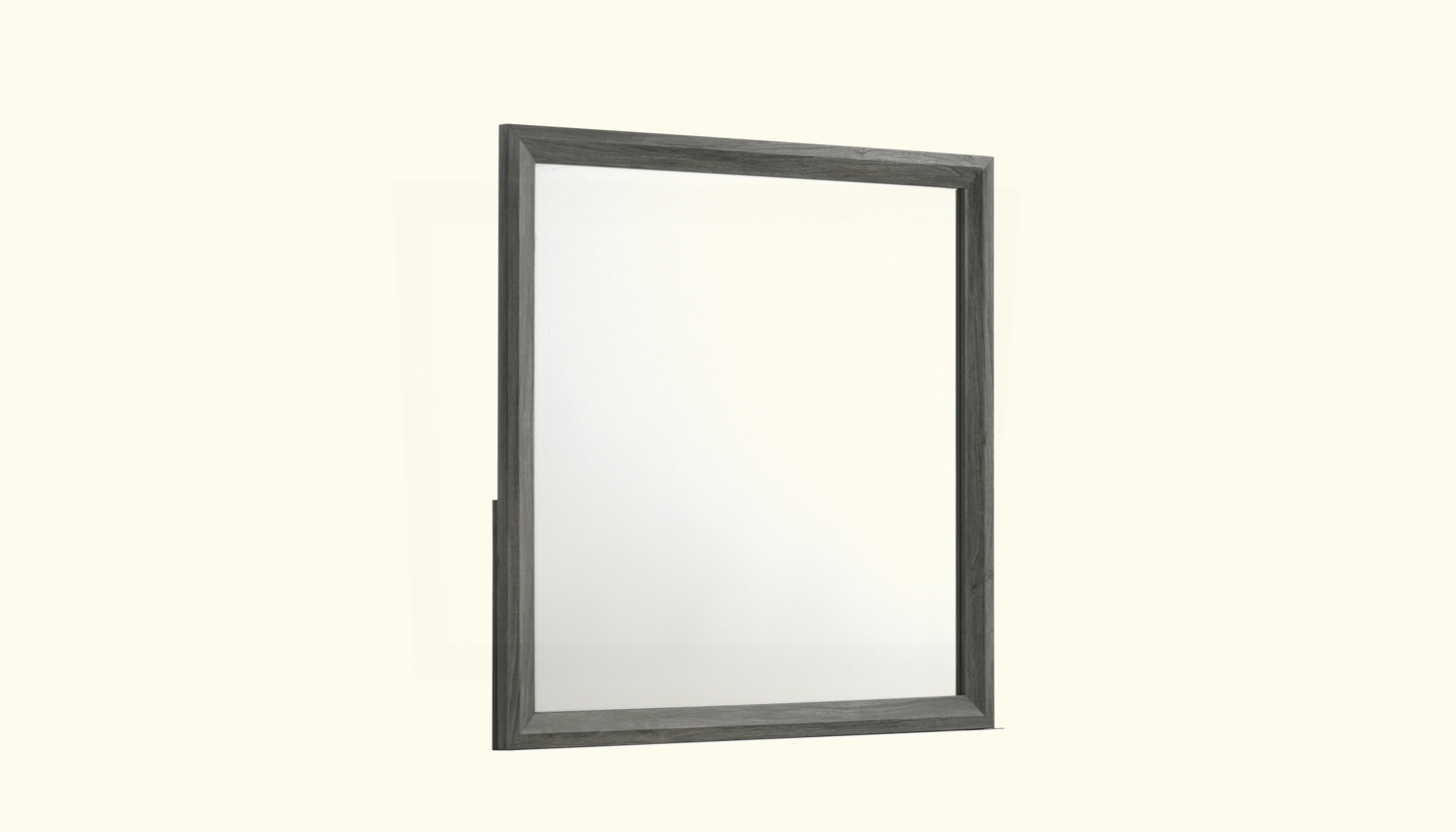 Red Barrel Studio® Modern Style Mirror Made With Wood In Gray | Wayfair