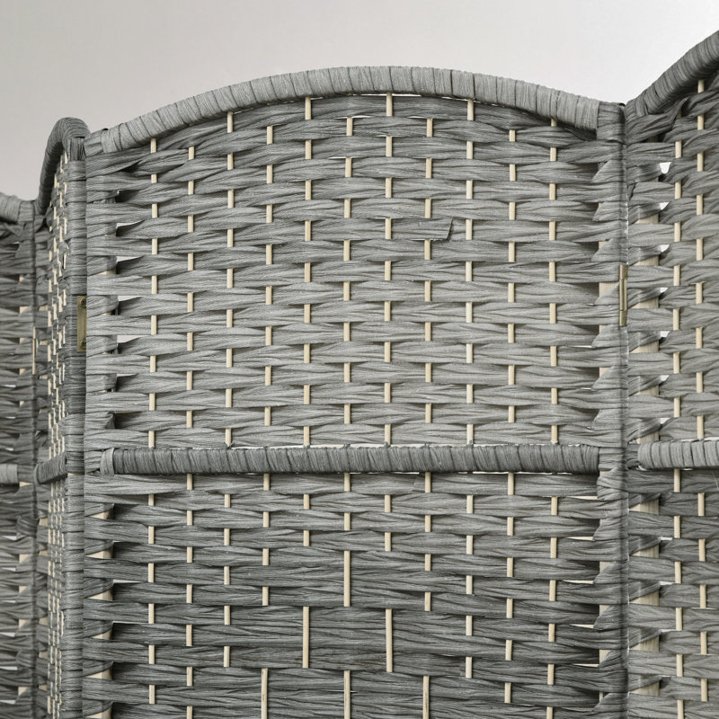 Winston Porter Sharod 106.3'' W x 70.9'' H 6 - Panel Solid Wood Folding ...