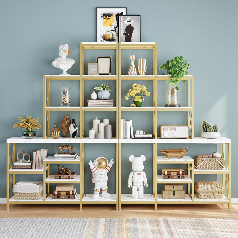 Mercer41 Zarella Step Bookcase | Wayfair