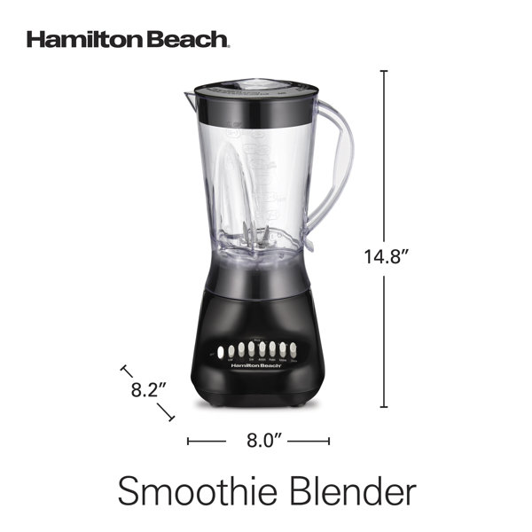 Hamilton Beach® 10-Speed Smoothie Blender with 56 oz. Jar & Reviews ...