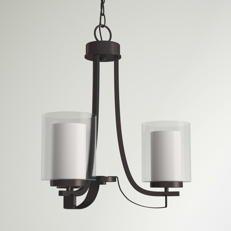 Red Barrel Studio® 3 - Light Shaded Classic / Traditional Chandelier ...