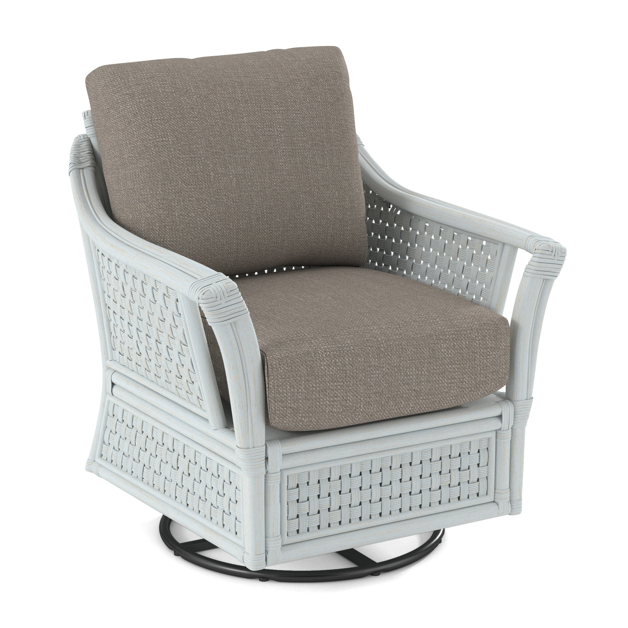 Braxton Culler Boca Upholstered Swivel Armchair | Wayfair