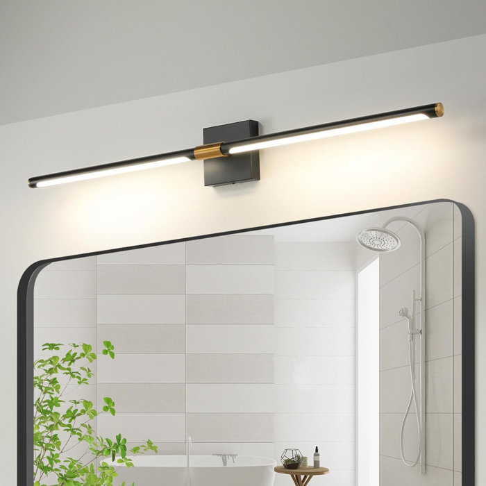 Ivy Bronx Fiza Vanity Light Fixture LED (Horizontal and Vertical ...