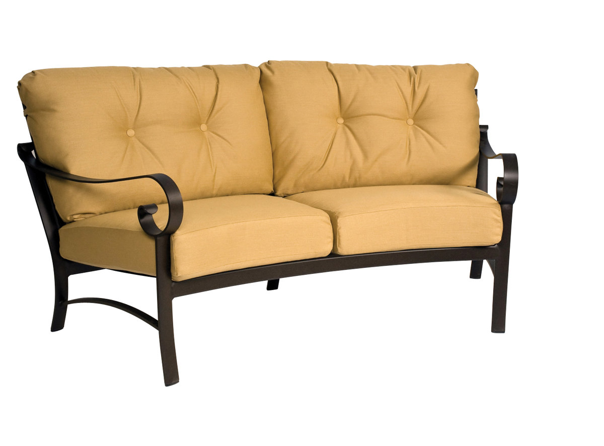 Woodard Crescent Love Seat - Wayfair Canada