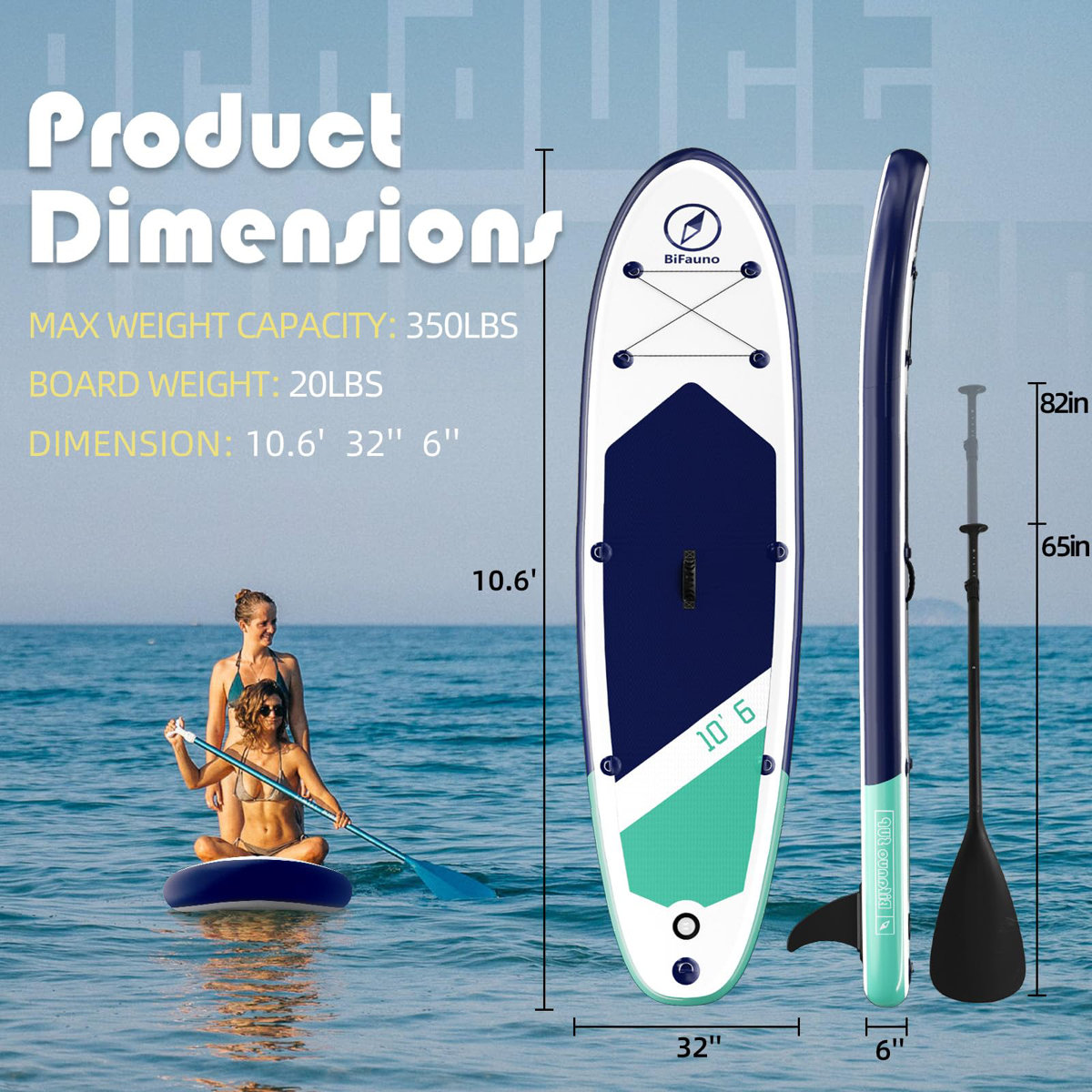 Arlmont & Co. Ajournee Polyvinyl Chloride (PVC) Freestanding Surfboard ...