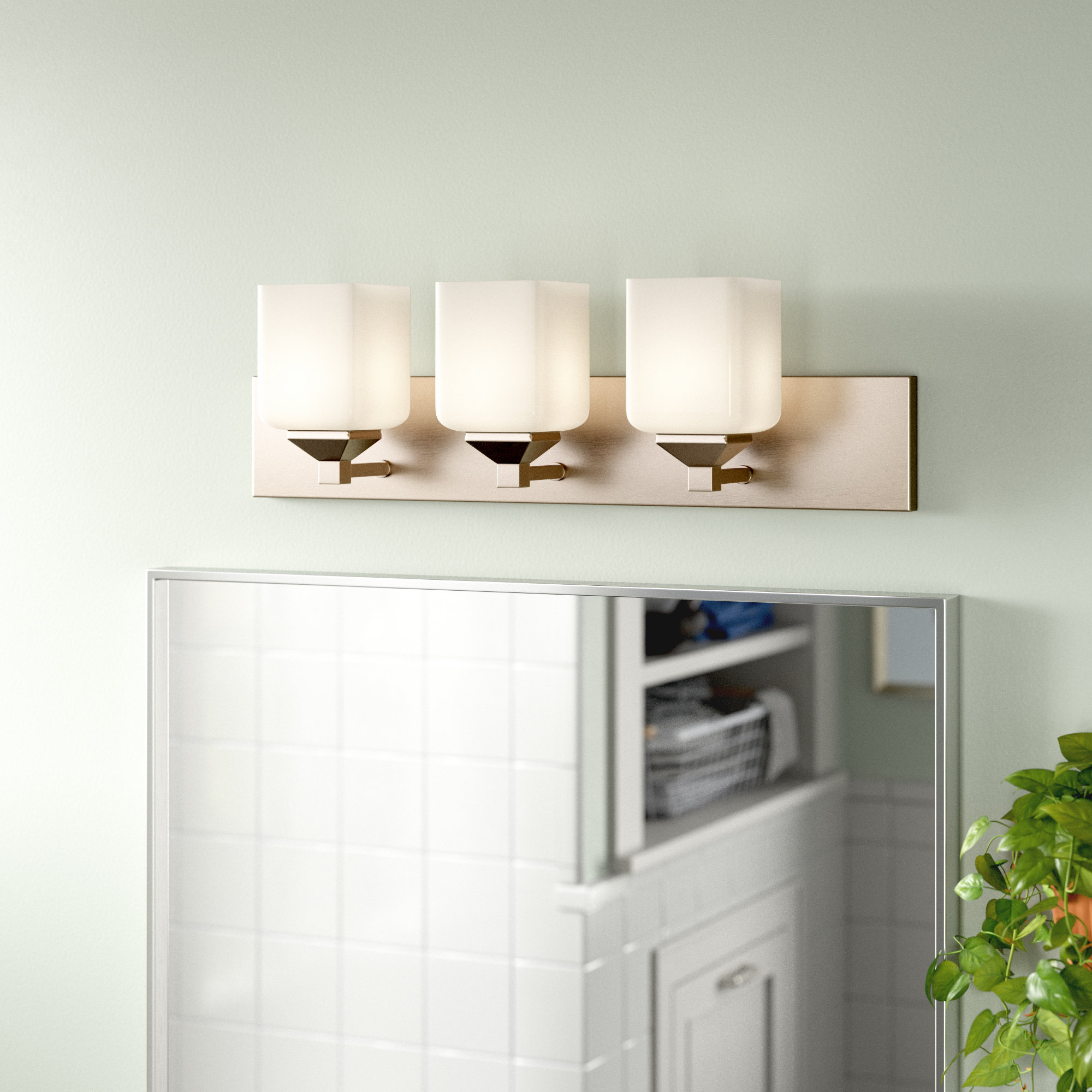 Lark Manor Baronne 3 - Light Dimmable Bath Bar & Reviews - Wayfair Canada