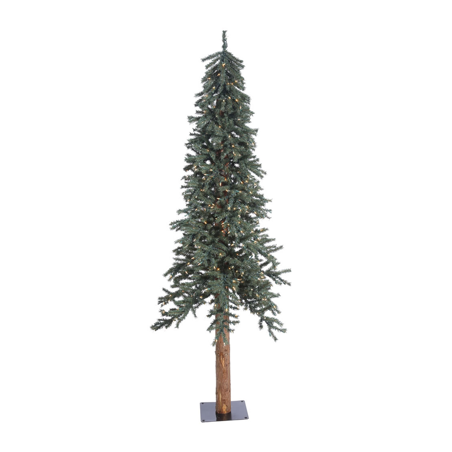Vickerman Company Vickerman 7 Foot Natural Bark Alpine Artificial ...