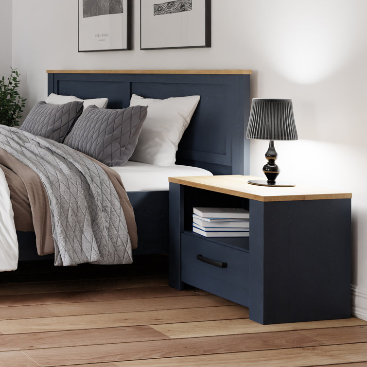 ClassicLiving Abidan 1 Drawer Bedside I n Oak | Wayfair.co.uk