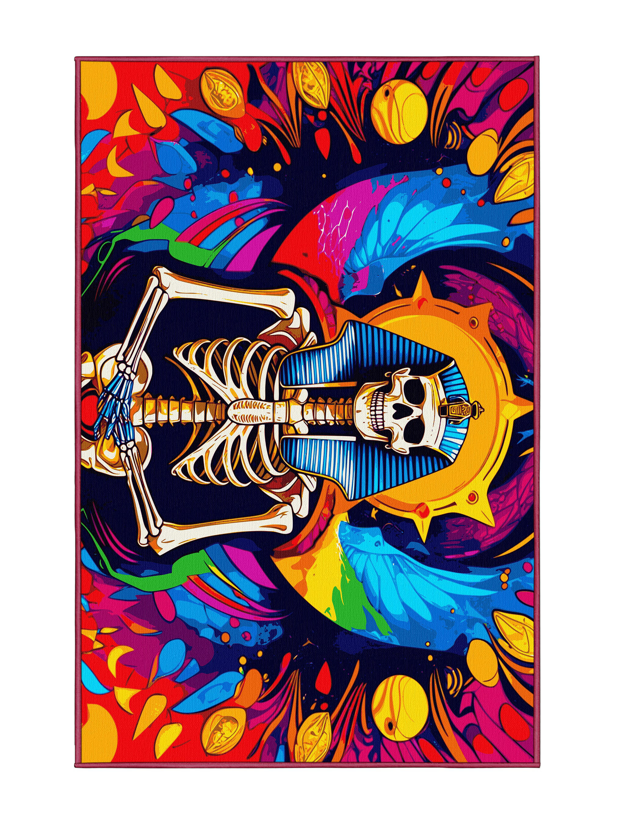 Trinx Infinite Glow Rug | Wayfair