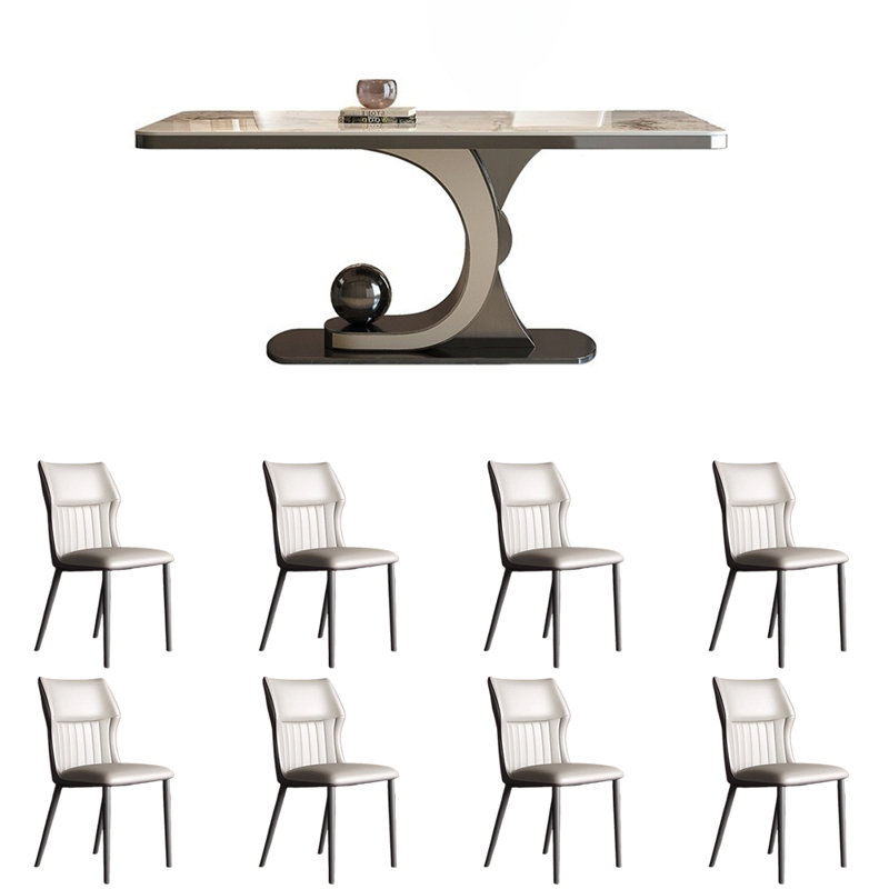 Elamer European simple high-end dining table set | Wayfair