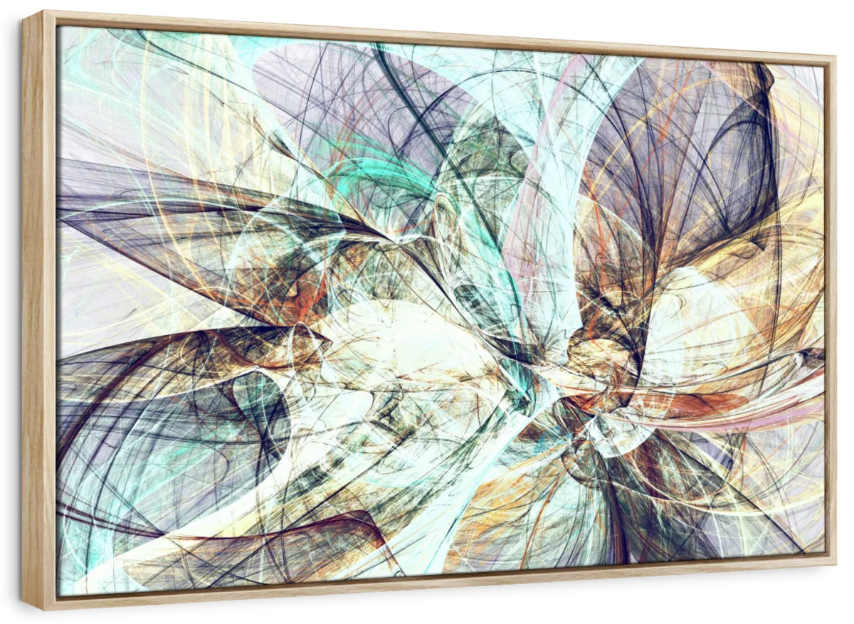 Wade Logan® Avery Colors In Abstract | Wayfair