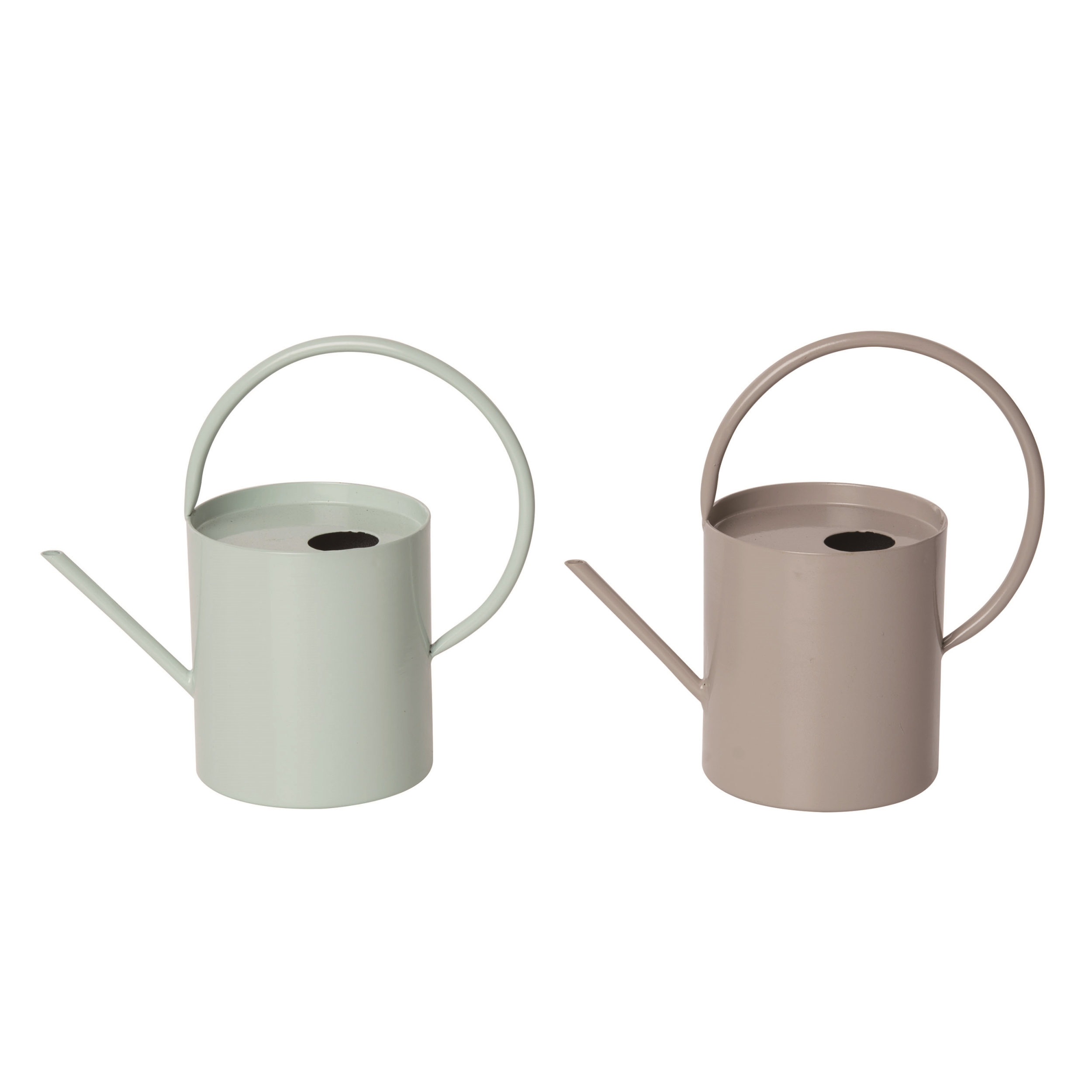 Highland Dunes Metal Rustic Watering Can Set of 2 Spring Home ...