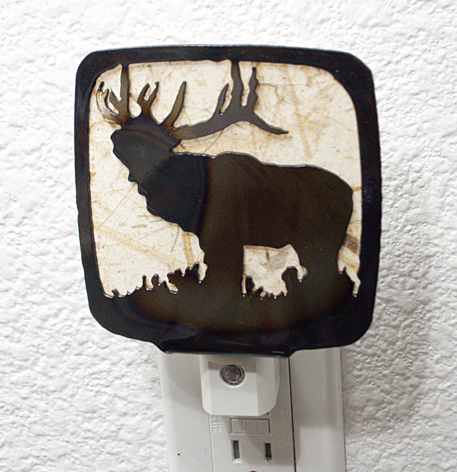 Loon Peak® ELK SIDE VIEW NIGHT LIGHT | Wayfair