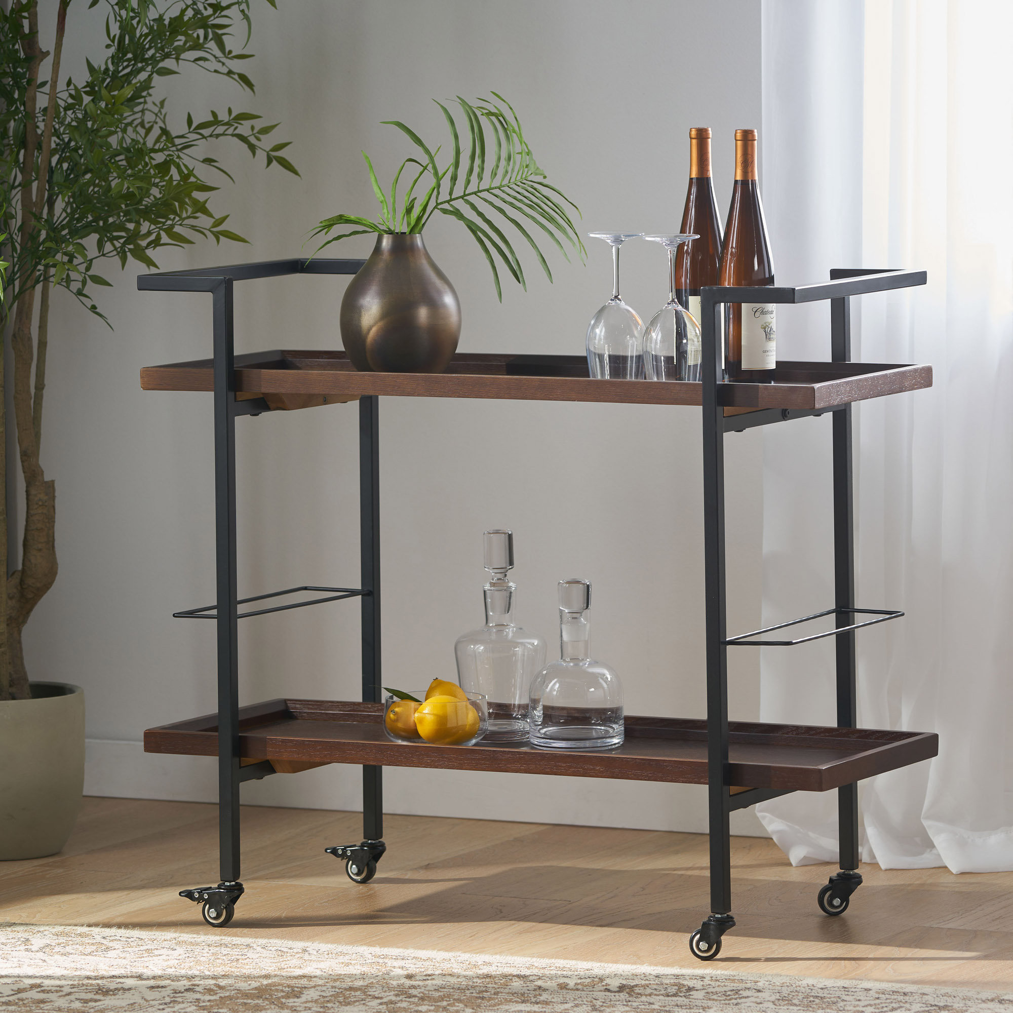 17 Stories BAR CART - Wayfair Canada