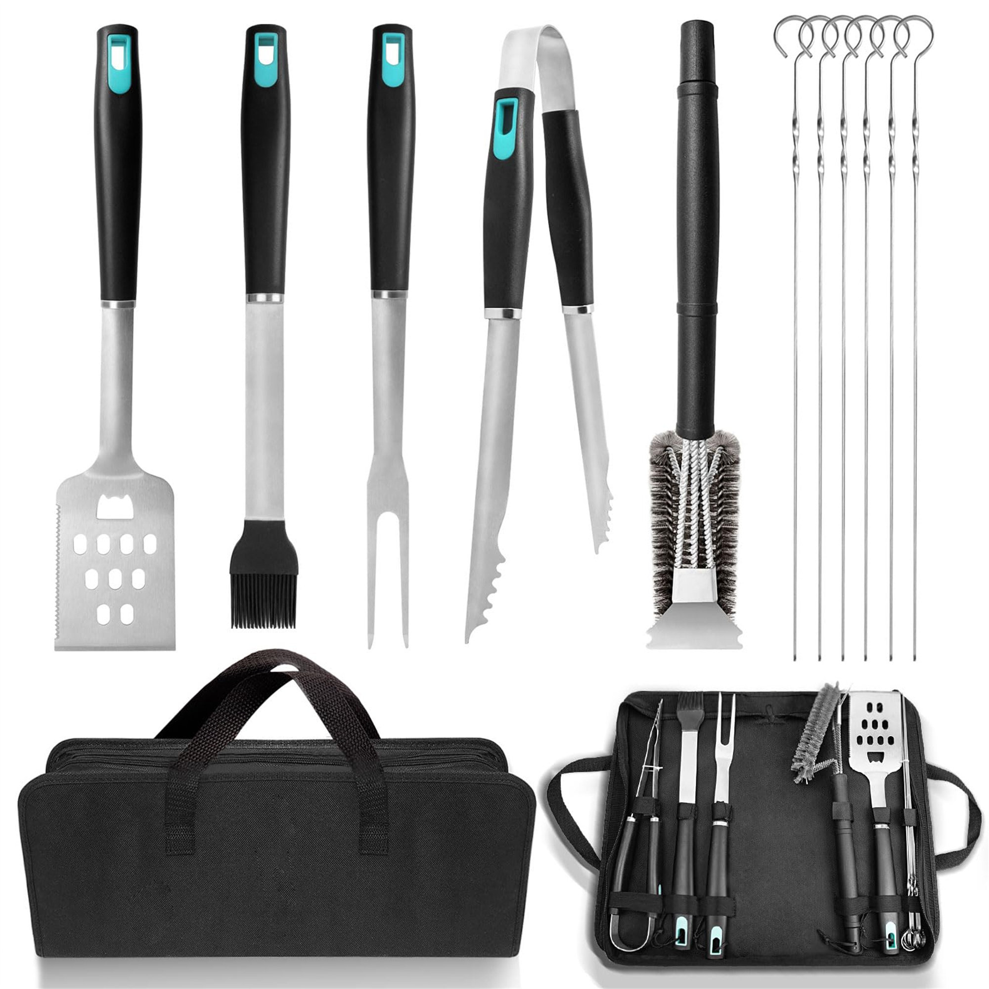 Luch Stainless Steel Grilling Tool Set | Wayfair.co.uk