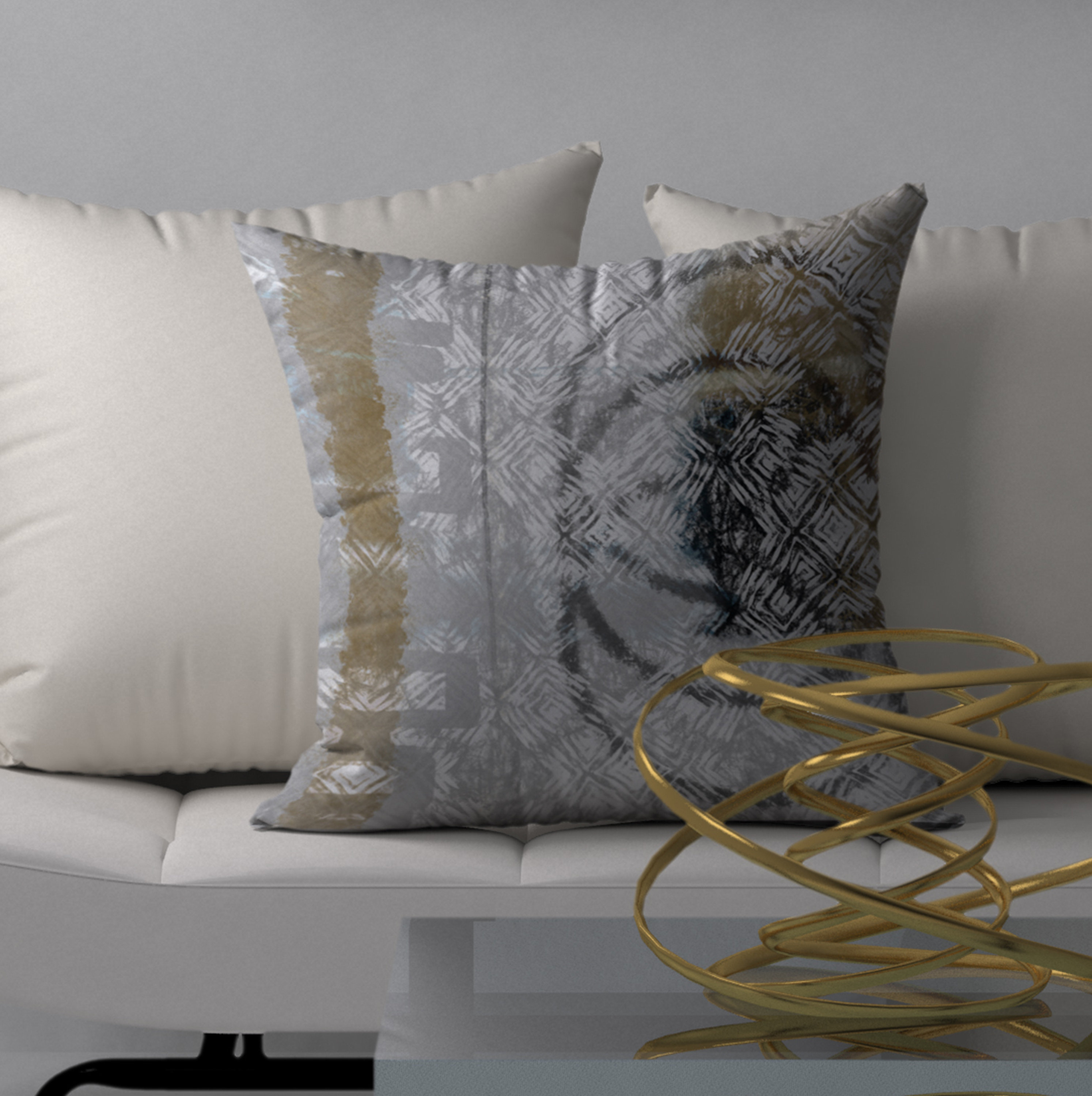 LeRoi Products Scores Comfy Square Pillow Cover & Insert | Wayfair