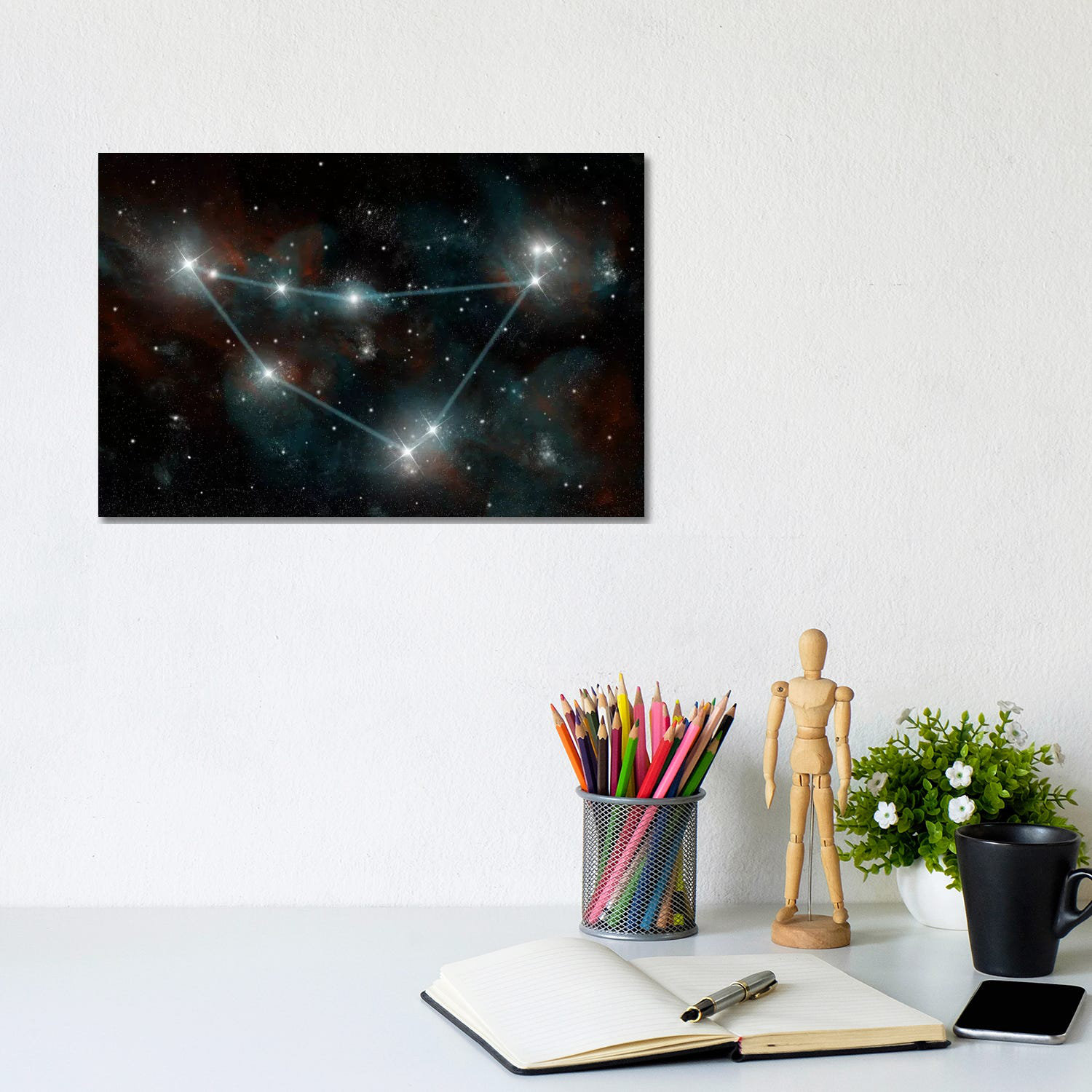 Latitude Run The Constellation Capricorn The Sea Goat by - Wrapped ...