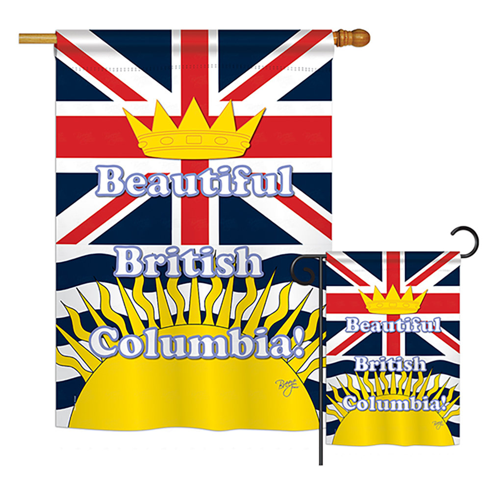 Breeze Decor 2 Piece British Columbia of the World Canada Provinces ...