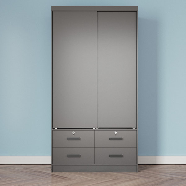 Ebern Designs Toles Manufactured Wood Armoire | Wayfair