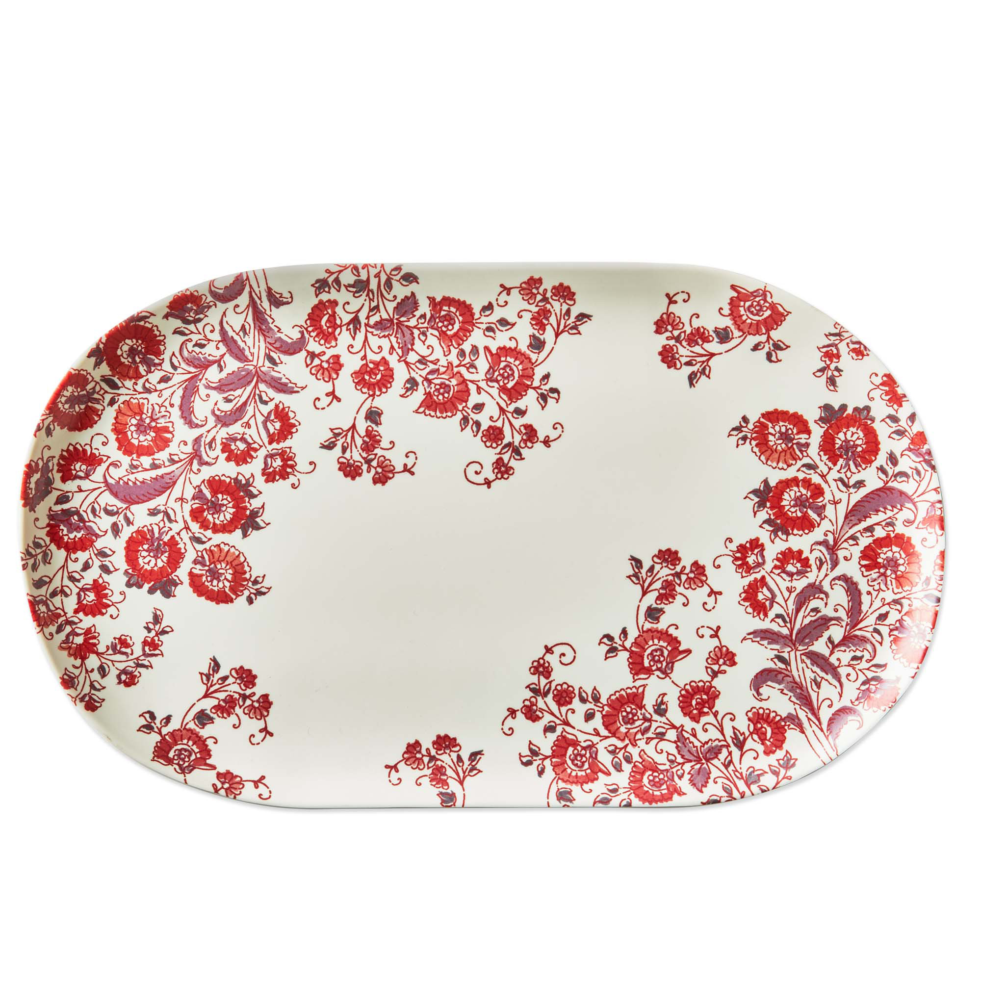 Red Barrel Studio® Jasmine Melamine Rectangular Platter | Wayfair
