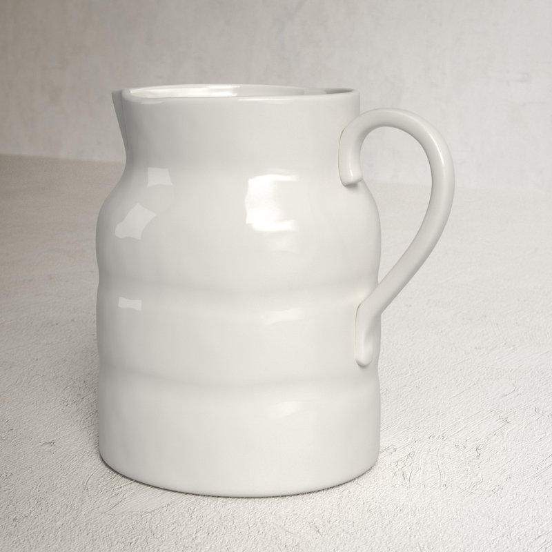 Birch Lane™ Adrielle Stoneware Vintage Reproduction Pitcher & Reviews ...