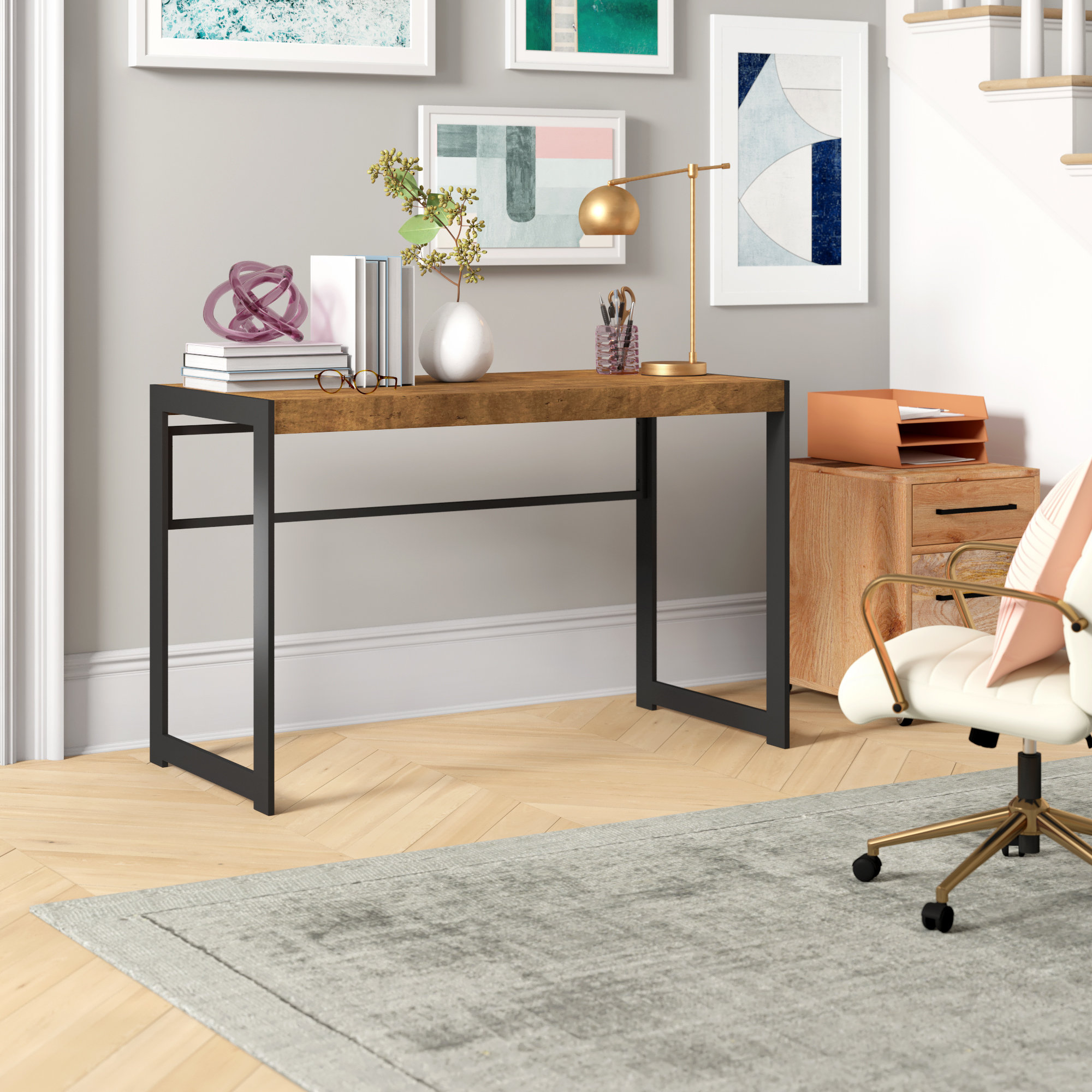 Loon Peak® Dilich Desk | Wayfair