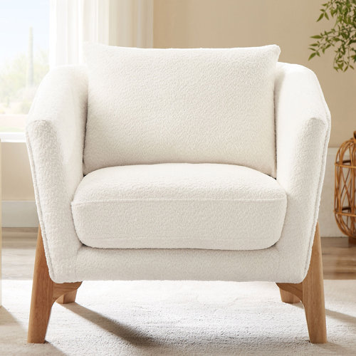 George Oliver Jahkobi Velvet Armchair | Wayfair