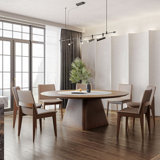 Round Seats 8 Kitchen & Dining Room Sets You'll Love | Wayfair