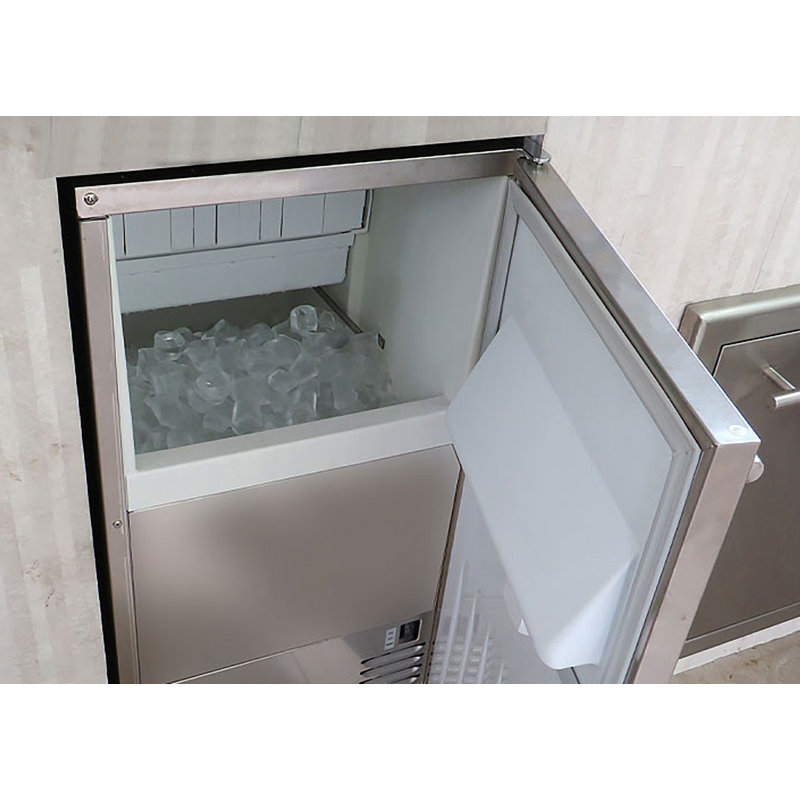 XO Appliance 55 lb. Daily Production Clear Ice Built-In Ice Maker | Wayfair
