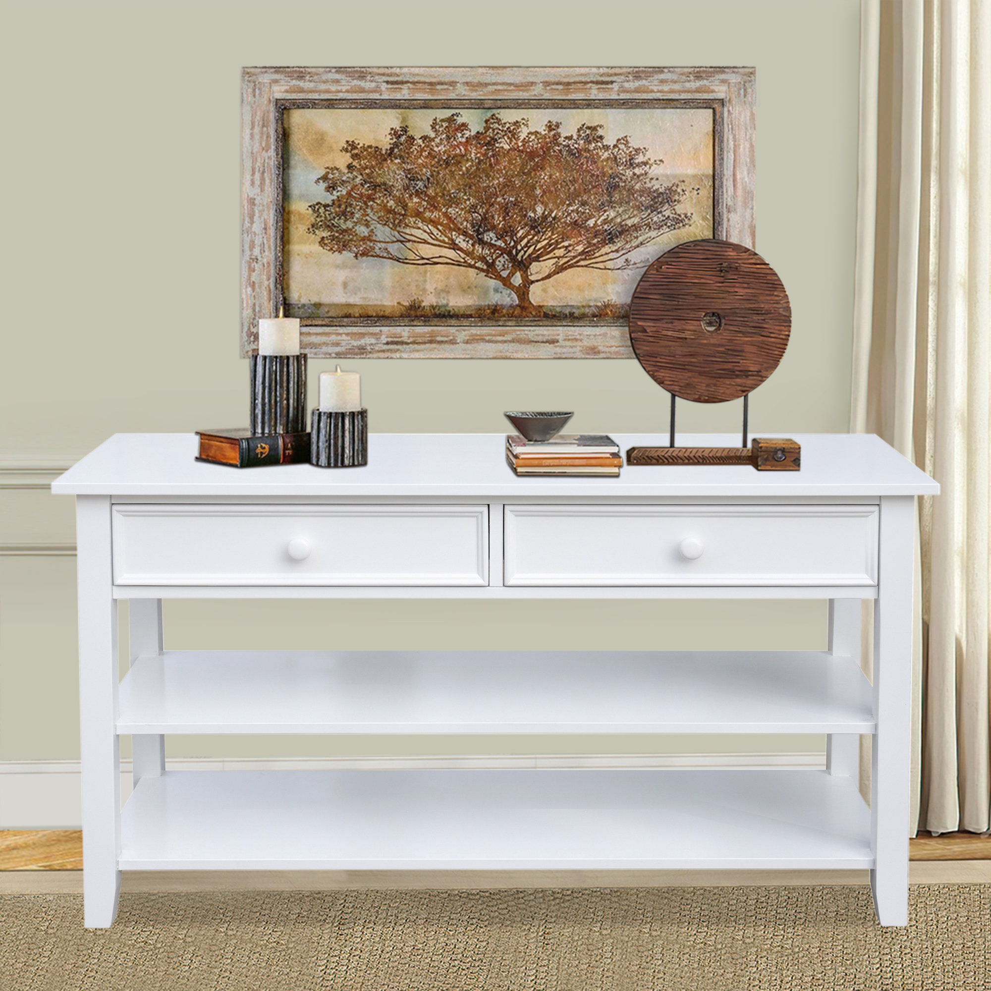 August Grove® New Haven Tribeca Console Table | Wayfair