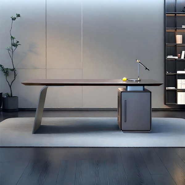 Isla Hopping Luxurious Design Solid Wood Office Desk | Wayfair