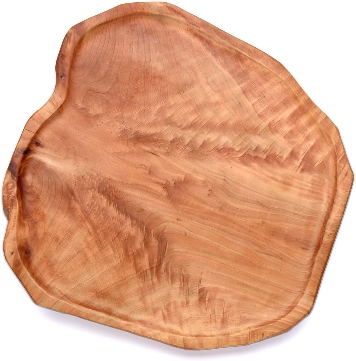 One Allium Way® Premium Handmade Root Wood Lazy Susan Turntable (16 ...